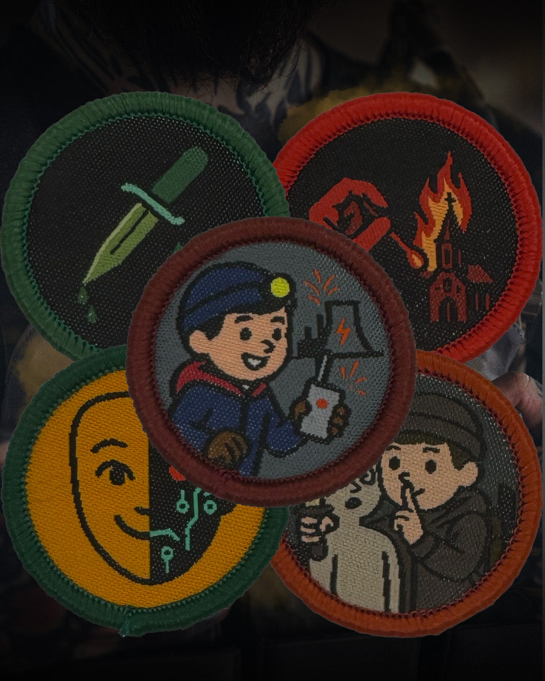 Tools of Ruin - Merit Badge - Patch Set