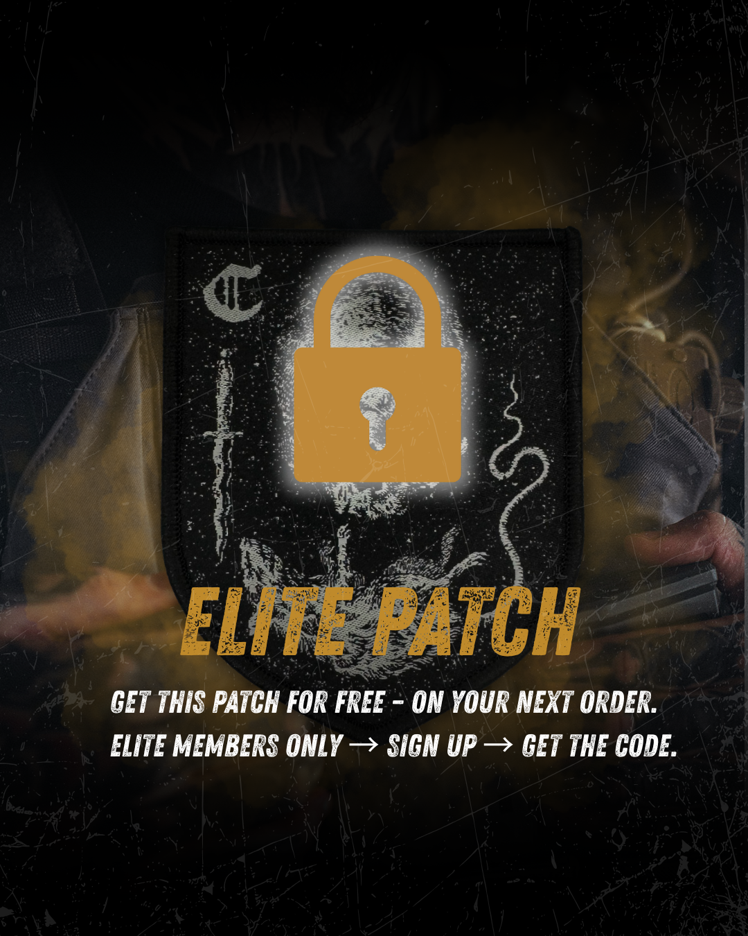 The Vermin Rite - Patch - EXTRA BIG - ELITE NEWSLETTER SPECIAL