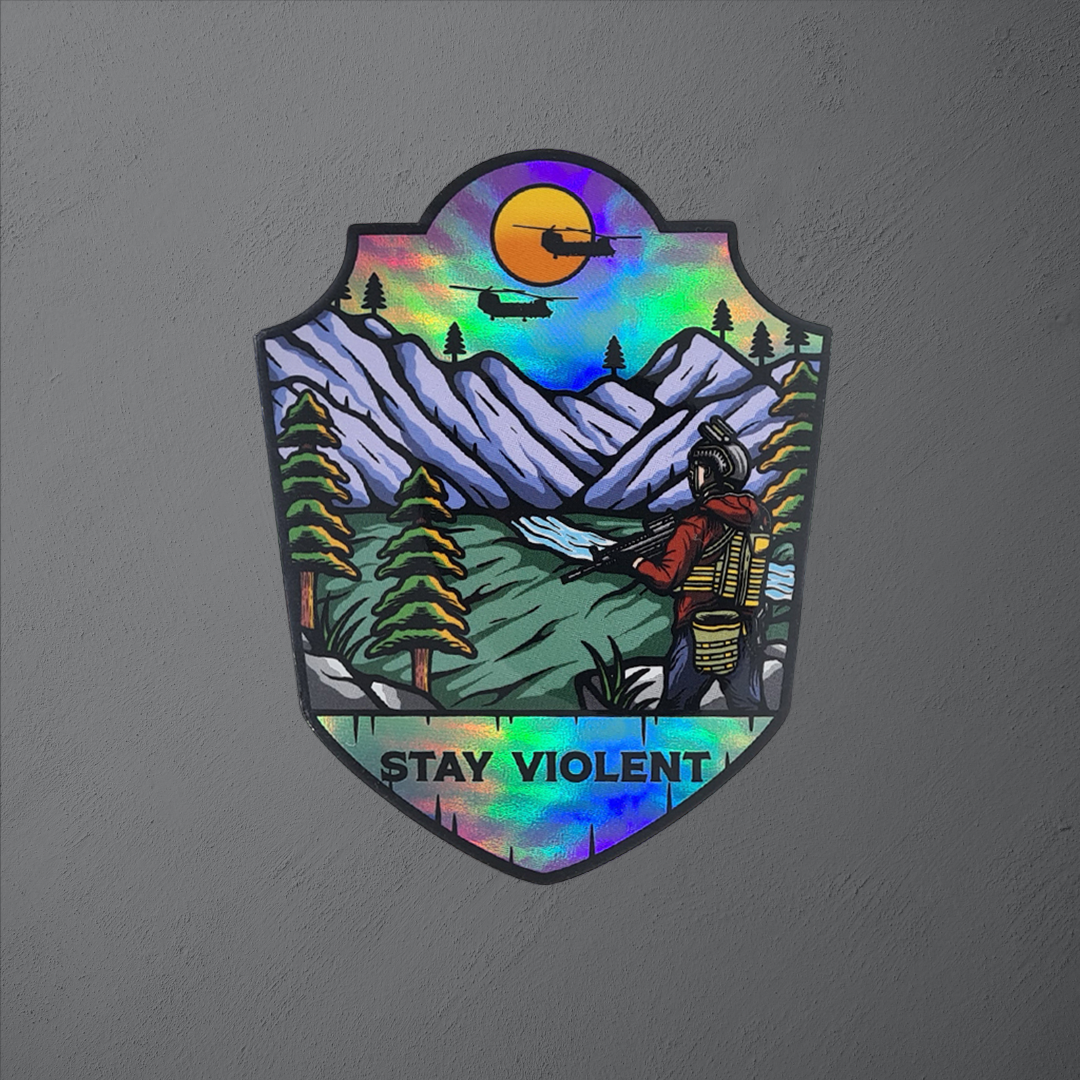 Holo - Sticker - Stay Violent