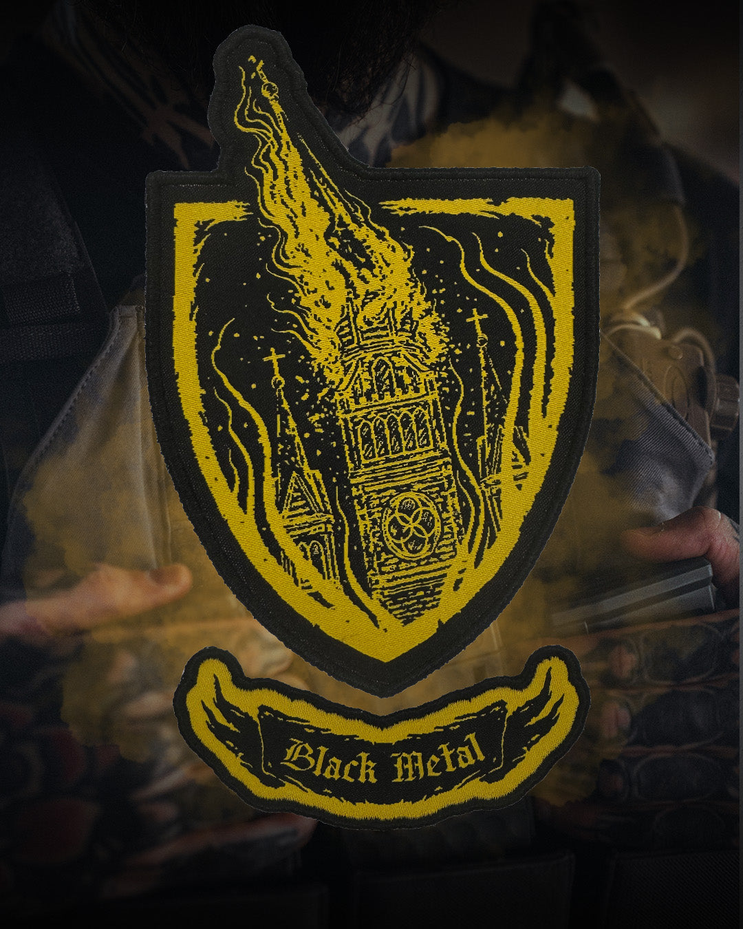 Unholy Fire – 90s Black Metal Tribute - limited 50 - Pestglow - Patch