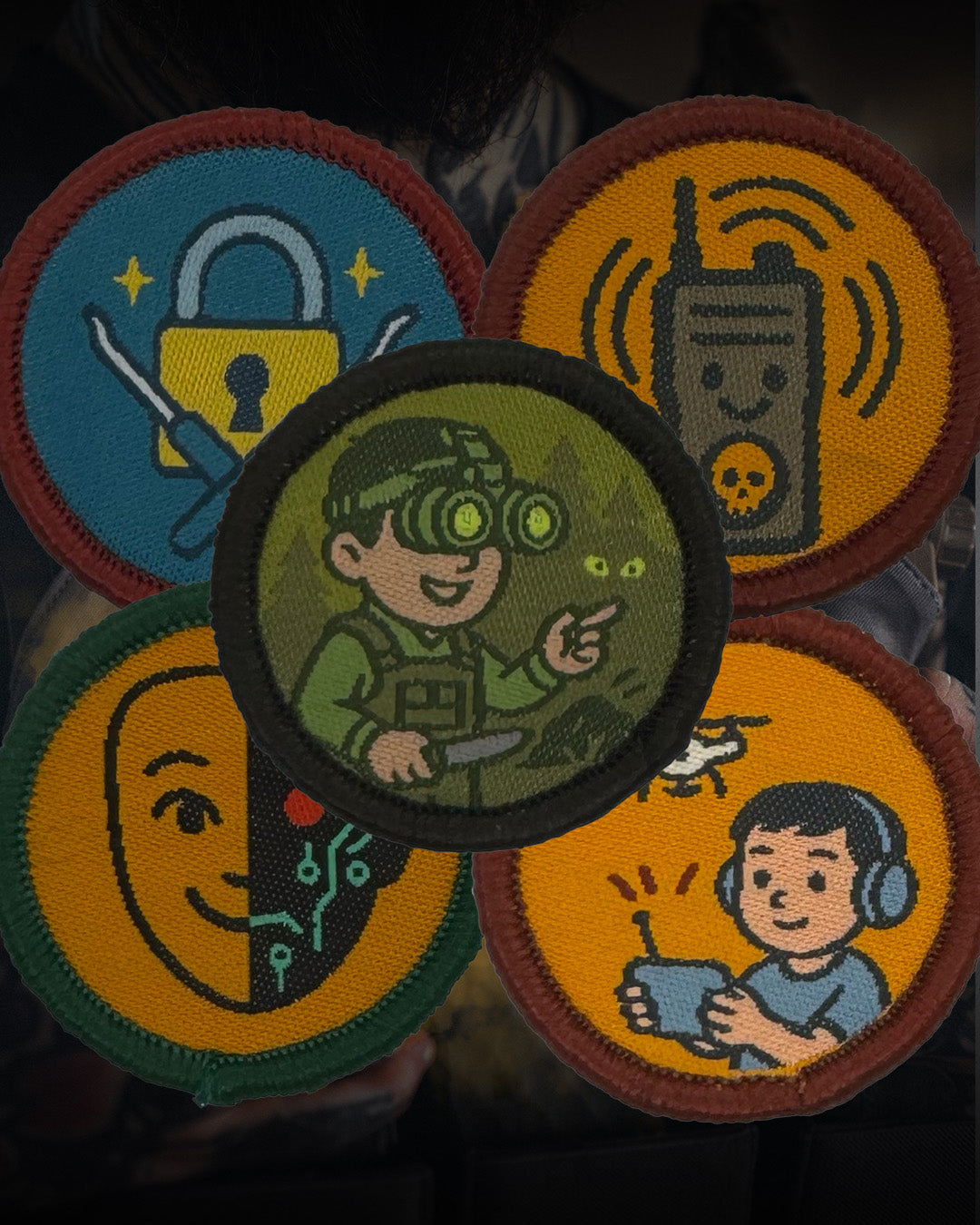 Shadow Systems - Merit Badge - Patch Set