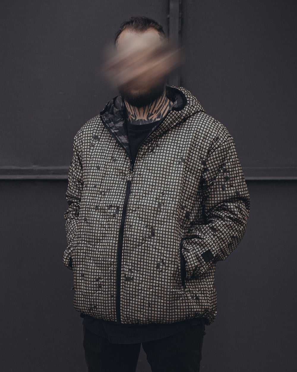 Woobie Jacket V2.0 - FORBIDDEN COMBO SPECIAL - DNC / Tigerstripe black