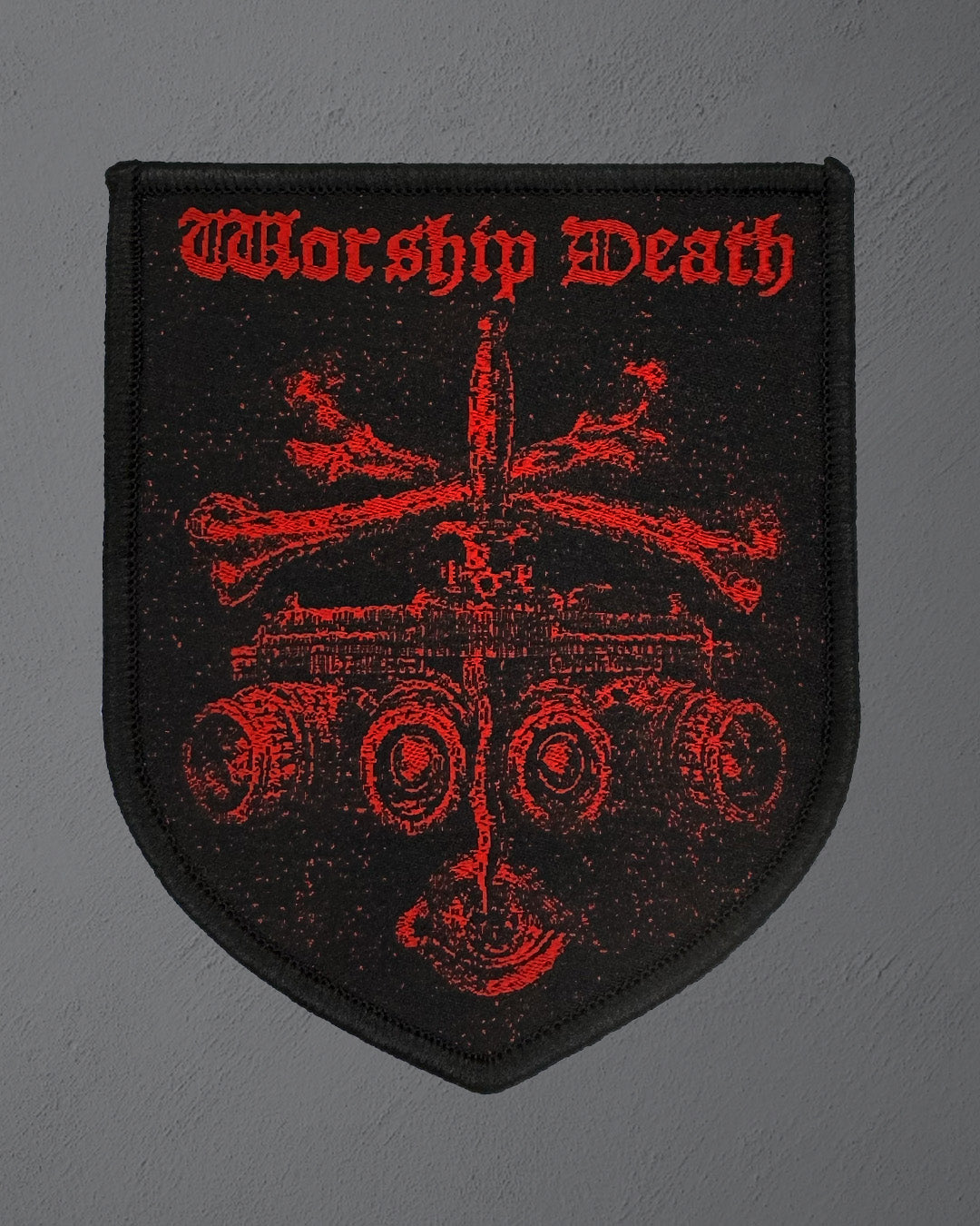 Worship Death - Blutmond - Patch